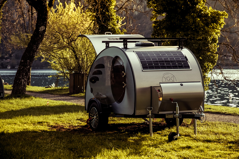 Caravane Teadrop Cocoon | Mini Caravane | Roots Évasion